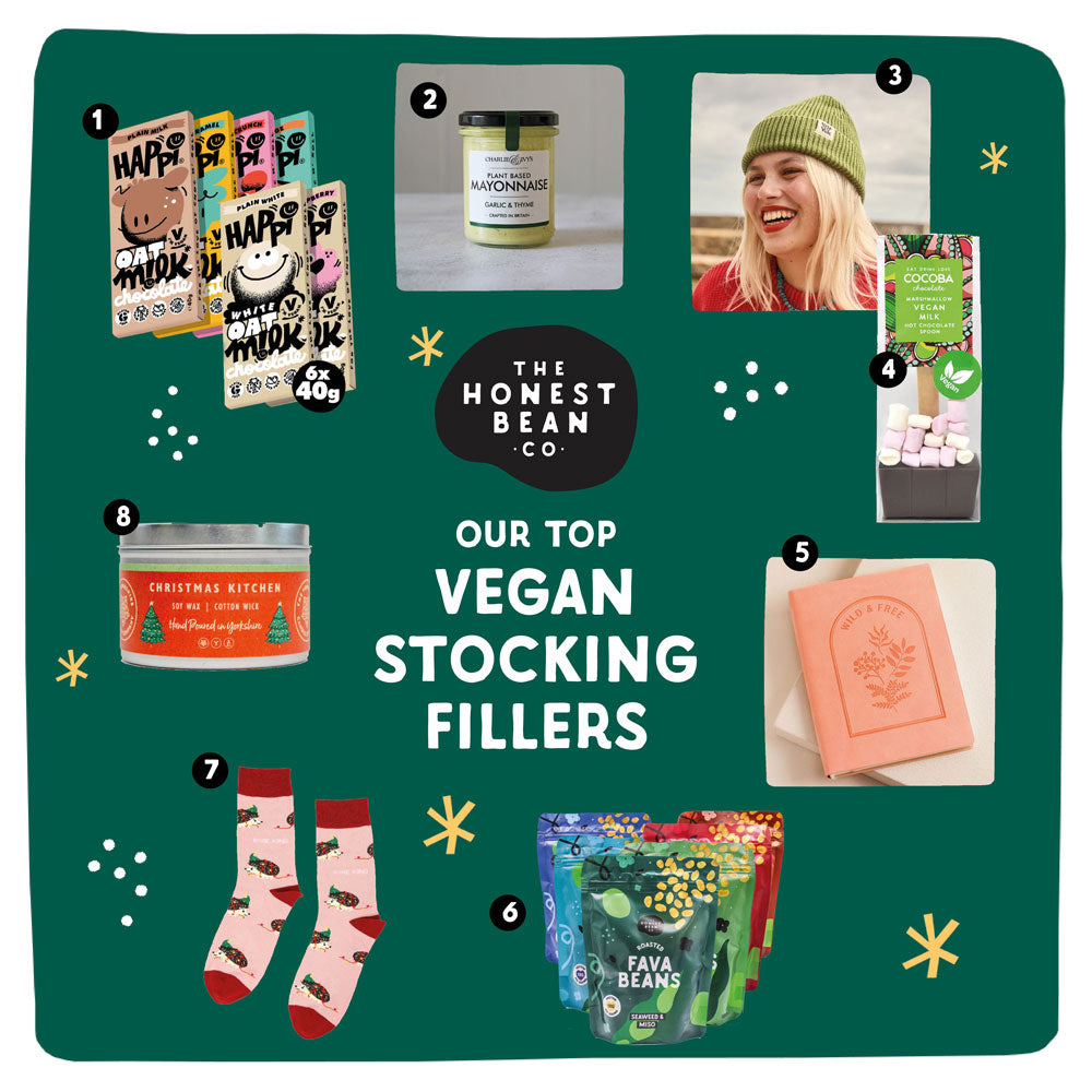 Christmas Gift Guide - Vegan Stocking Fillers - – The Honest Bean Co