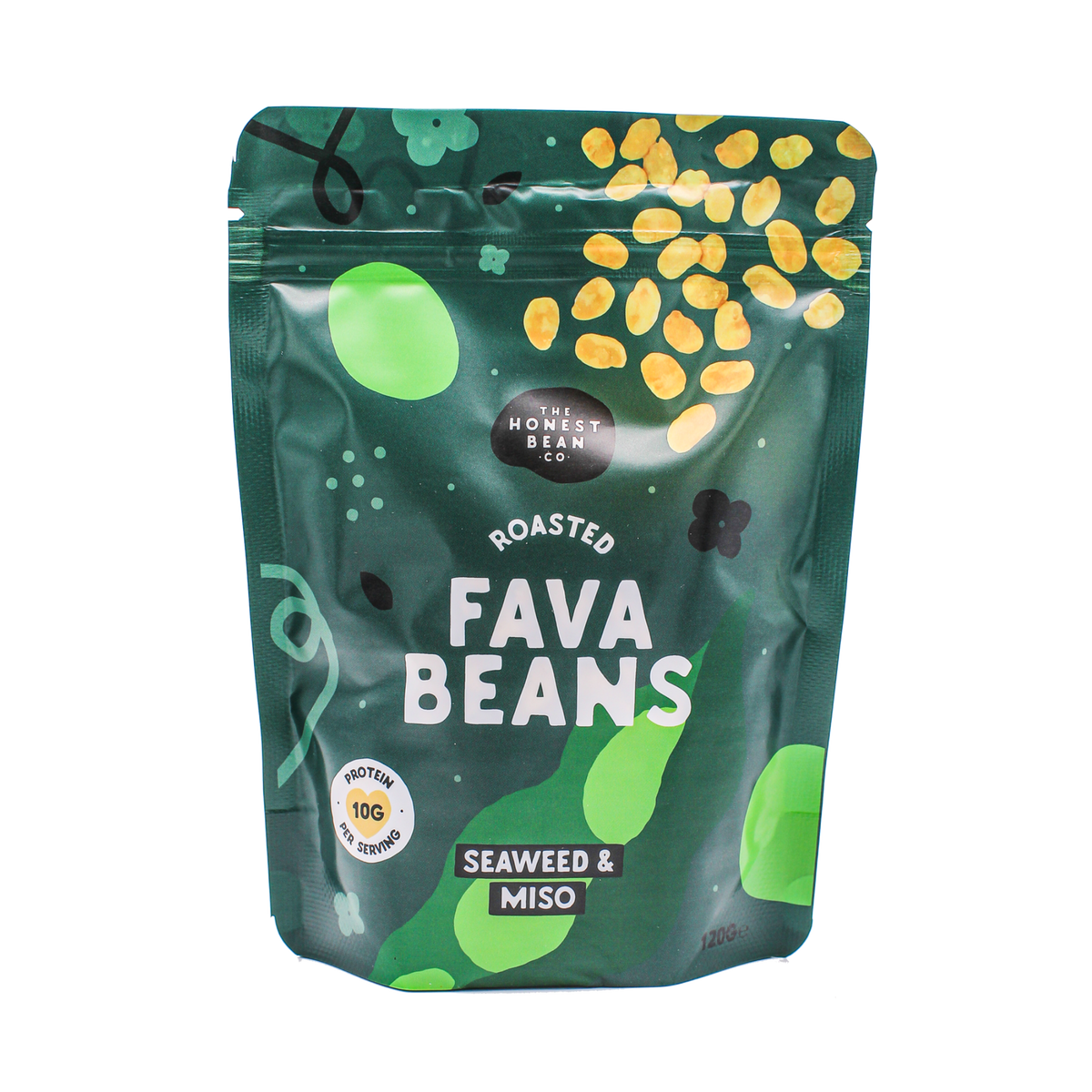 Seaweed & Miso Roasted Fava Beans (6 x 120g) – The Honest Bean Co