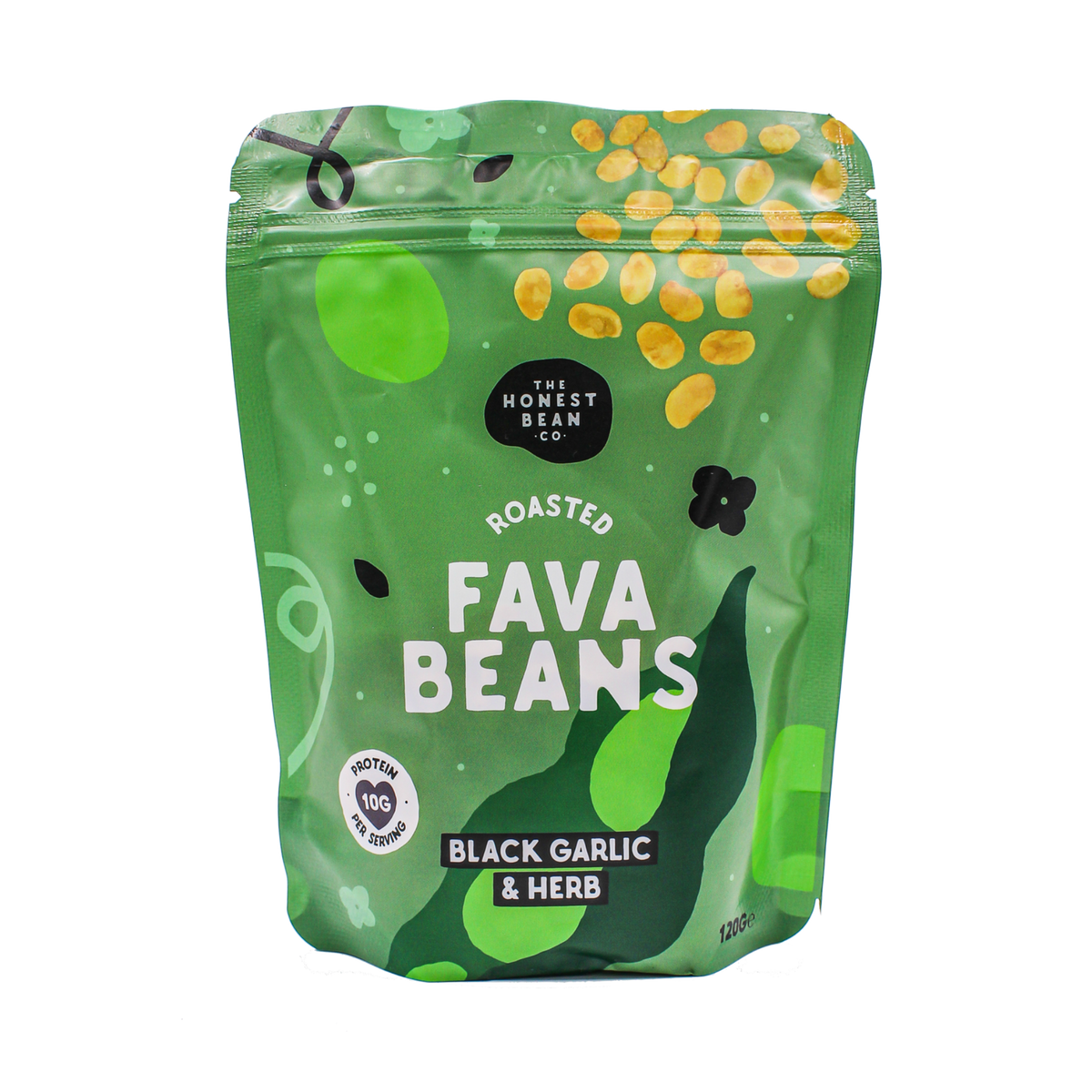 Black Garlic & Herb Roasted Fava Beans (6 x 120g) – The Honest Bean Co